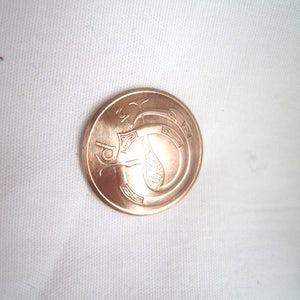 Old Irish Half Penny Tie Tac/lapel Pin - Etsy