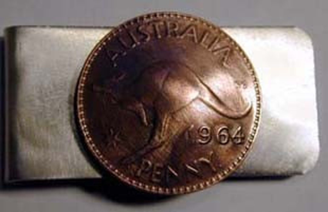 Vintage Kangaroo Coin Money Clip - Etsy