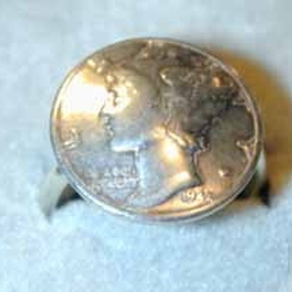 Dime Ring - Etsy