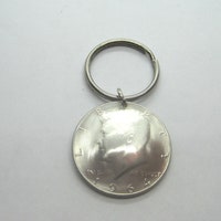 Bitcoin Silver 1 Oz Key Chain, His and Hers, Wedding Gift, Best Friend ...