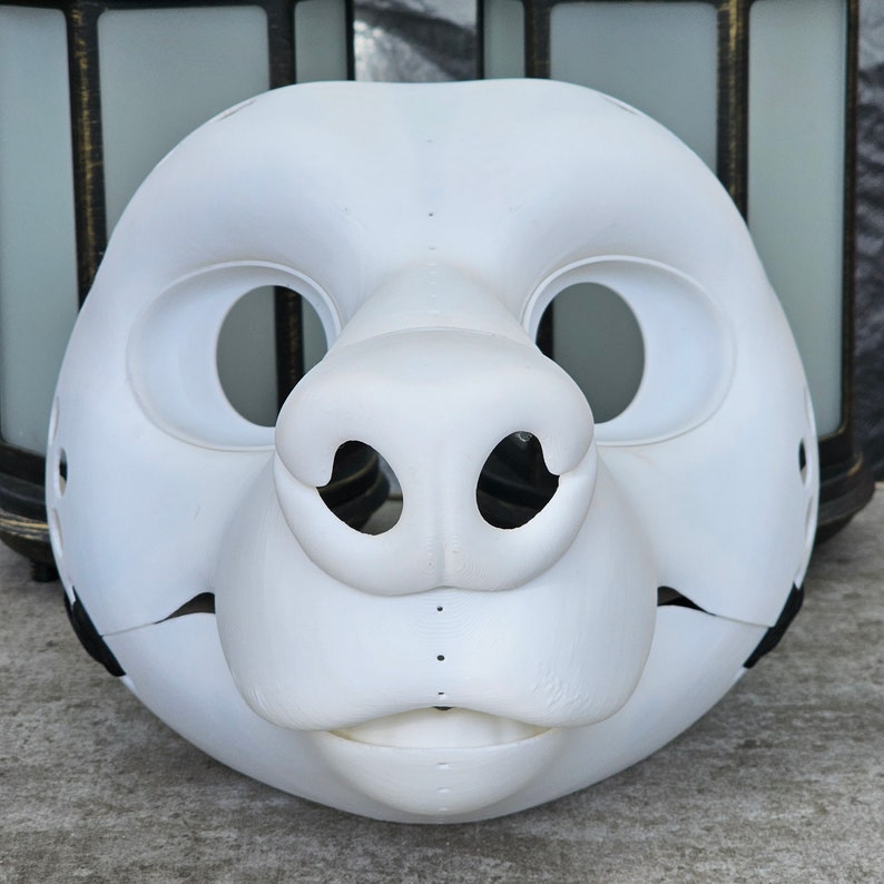 Bear Fursuit Head Base Set: Eyes, Moving Jaw, Nose and Teeth - Etsy ...