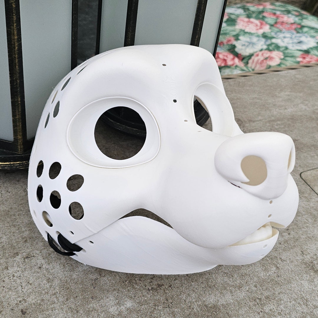 Fox Fursuit Head Base Set: Eyes, Moving Jaw, Nose and Teeth - Etsy