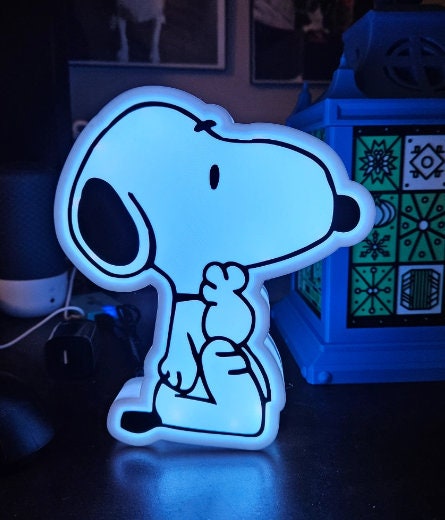 Snoopy LED Sign Customizable Snoopy Light, Perfect Home Décor & Gift ...