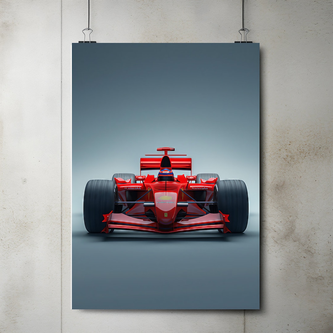 Set of 6 Car Posters Automotive Home Wall Art Decorative Prints Digital ...