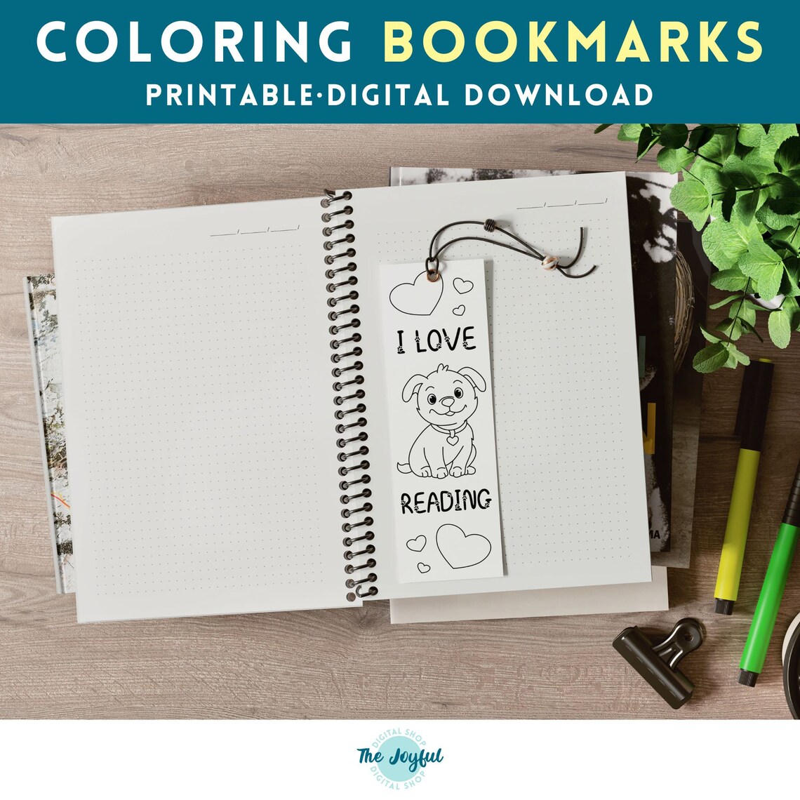 Printable Animal Coloring Bookmarks for Kids and Adults, Reading ...