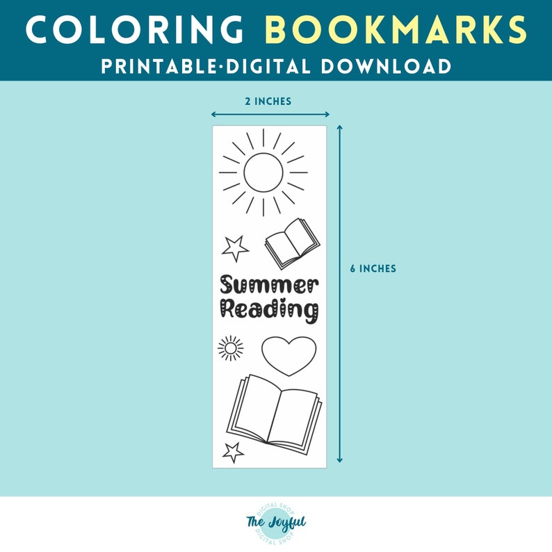 Printable Coloring Bookmarks, Reading Tracker, Coloring Bookshelf ...