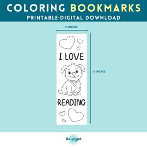Printable Animal Coloring Bookmarks for Kids and Adults, Reading ...
