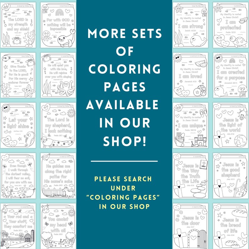 2025 Printable Calendar, Bible Verse Identity in Christ Coloring Pages ...