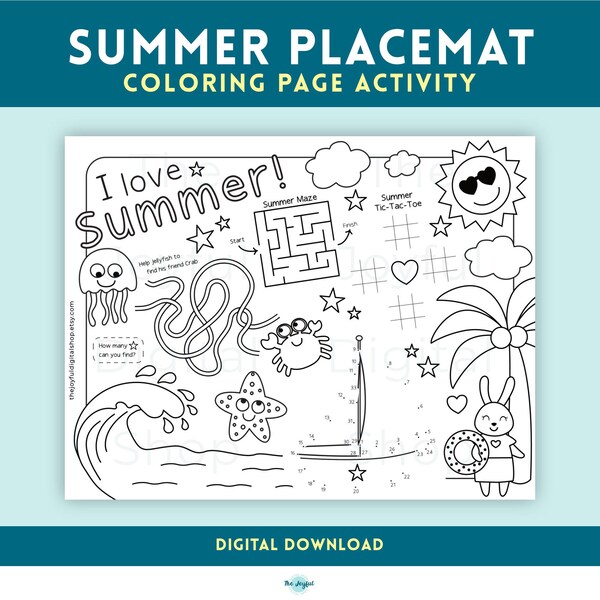 Summer Placemats - Etsy