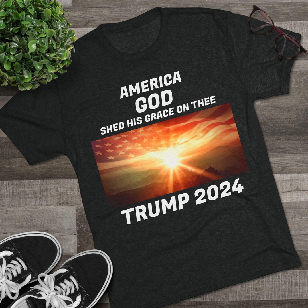 God Shed His Grace on Thee Unisex Tri-blend Crew Tee - Etsy