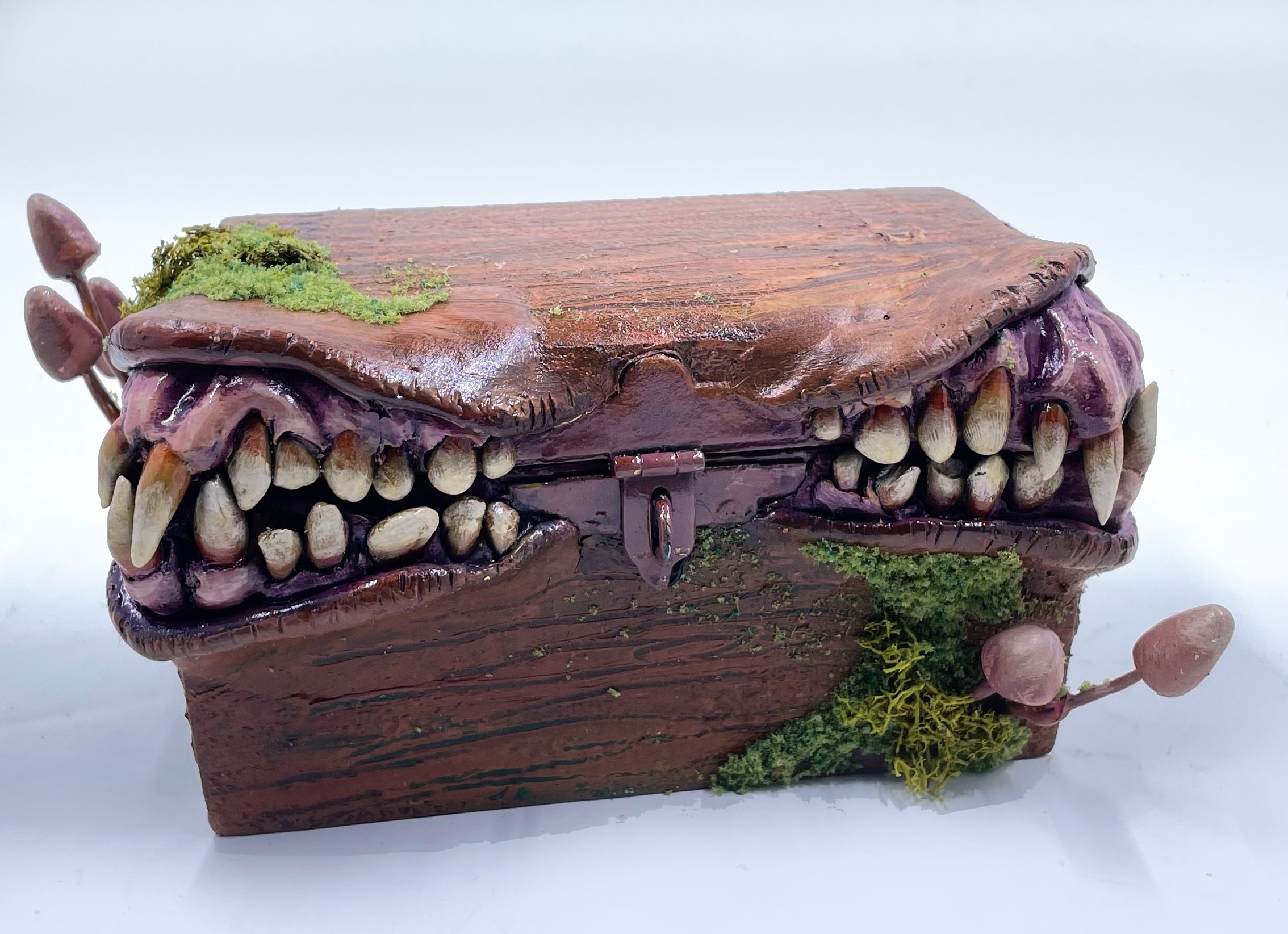 Moss Mimic Mushroom Mimic Personalized Jewelry Box Hand Painted Mimic ...