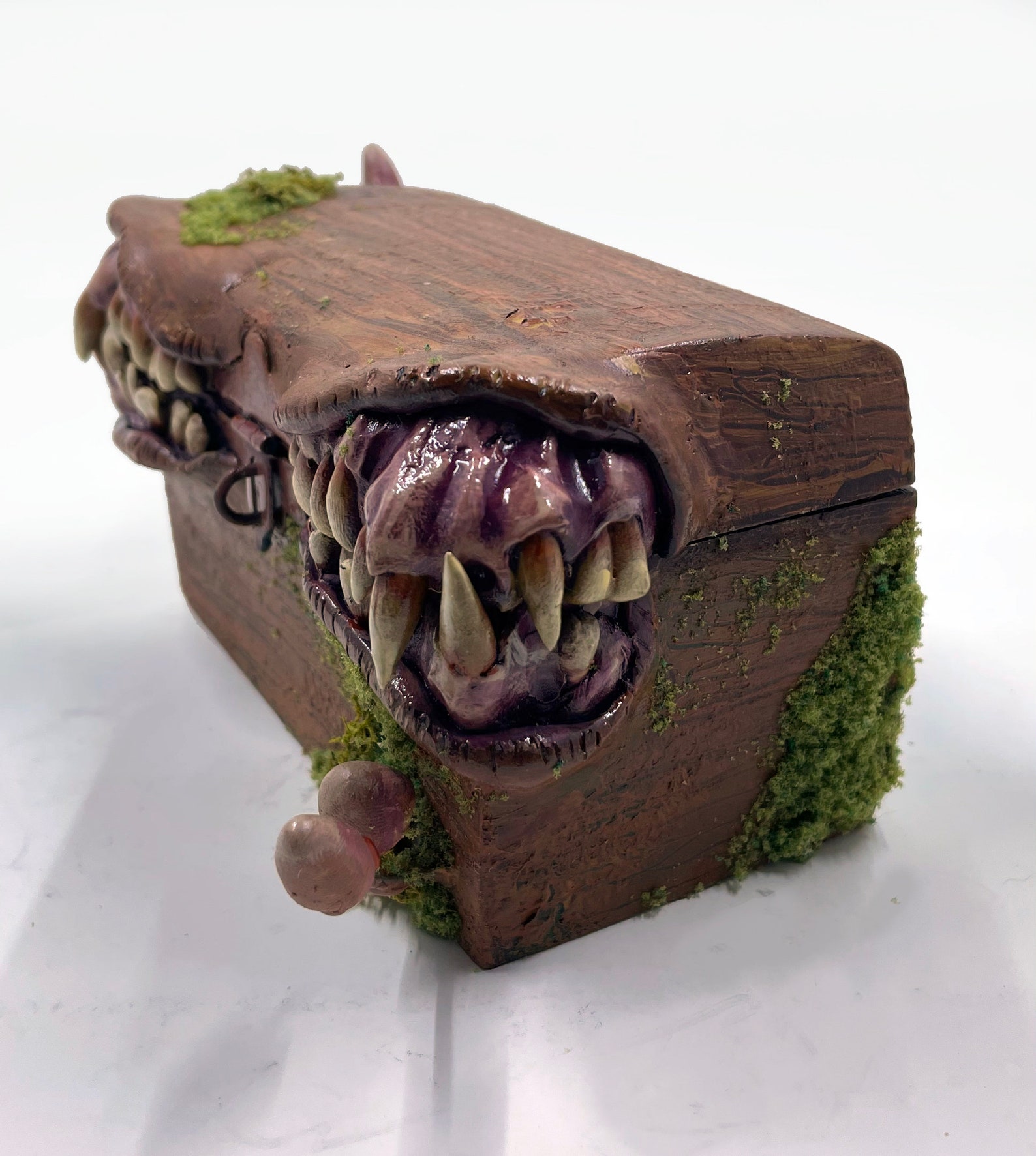 Moss Mimic Mushroom Mimic Personalized Jewelry Box Hand Painted Mimic ...