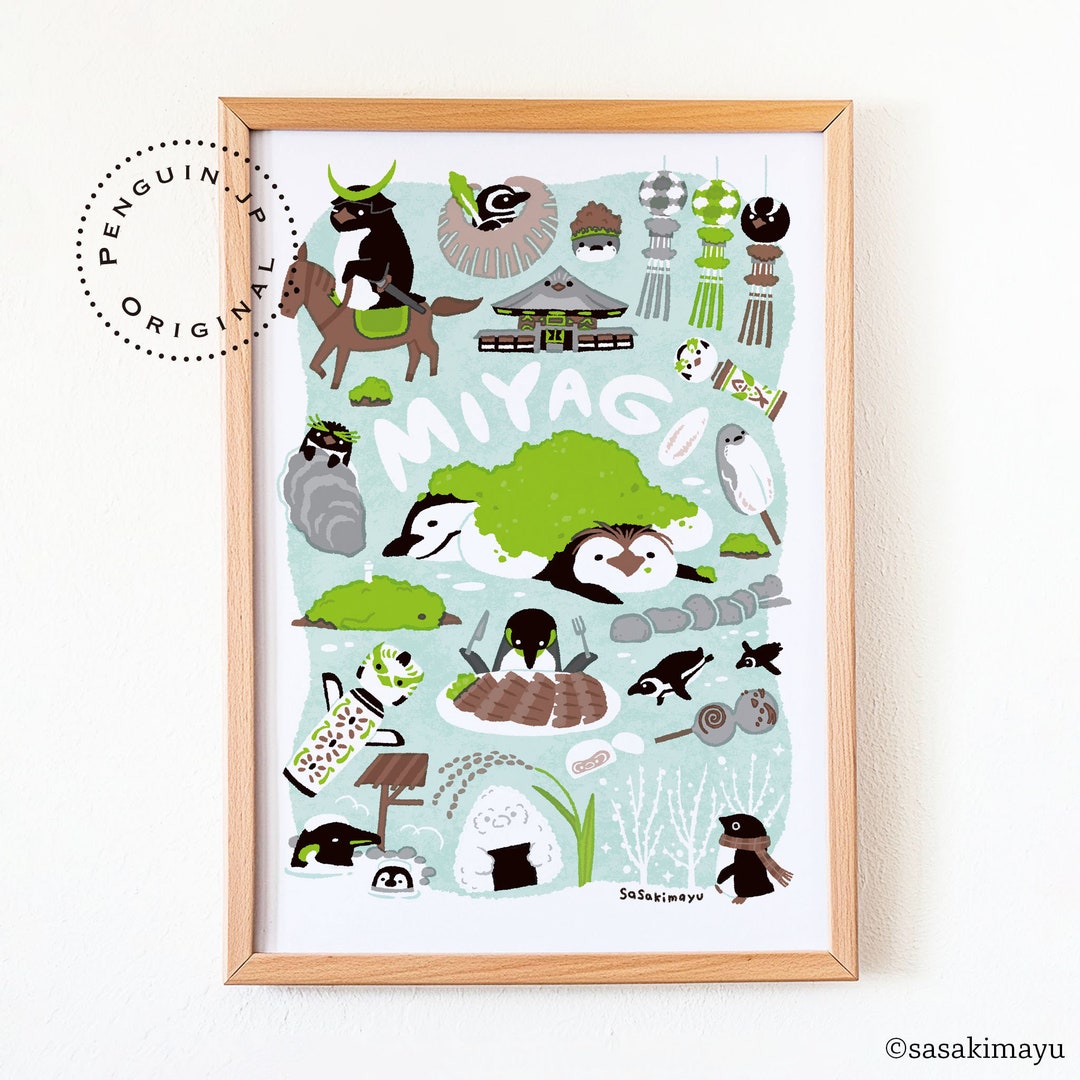Japan & Penguin 26- Miyagi : Showcase Your Unique Style Japanese Style ...