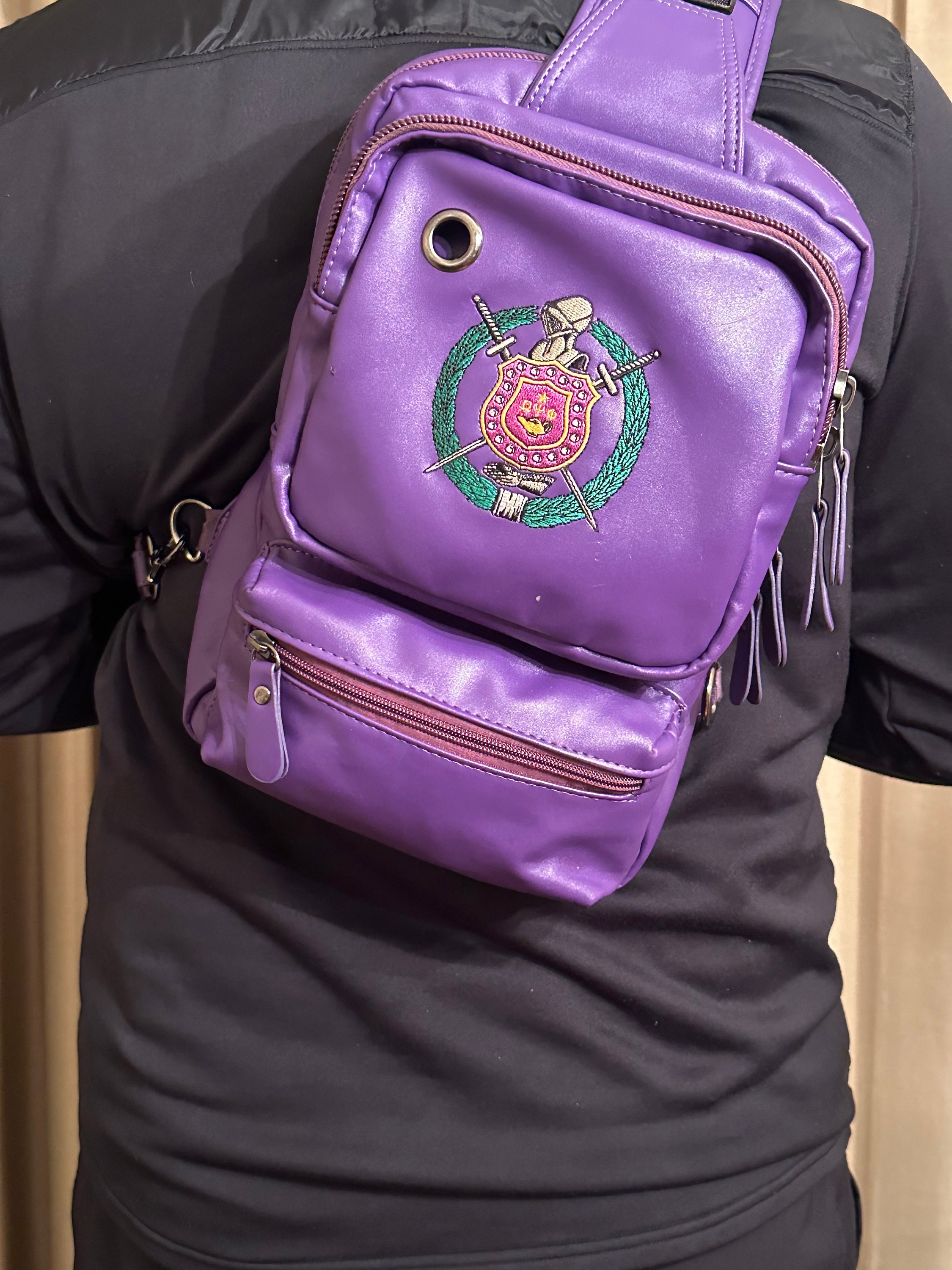 Omega Psi Phi Crossbody Bag - Etsy