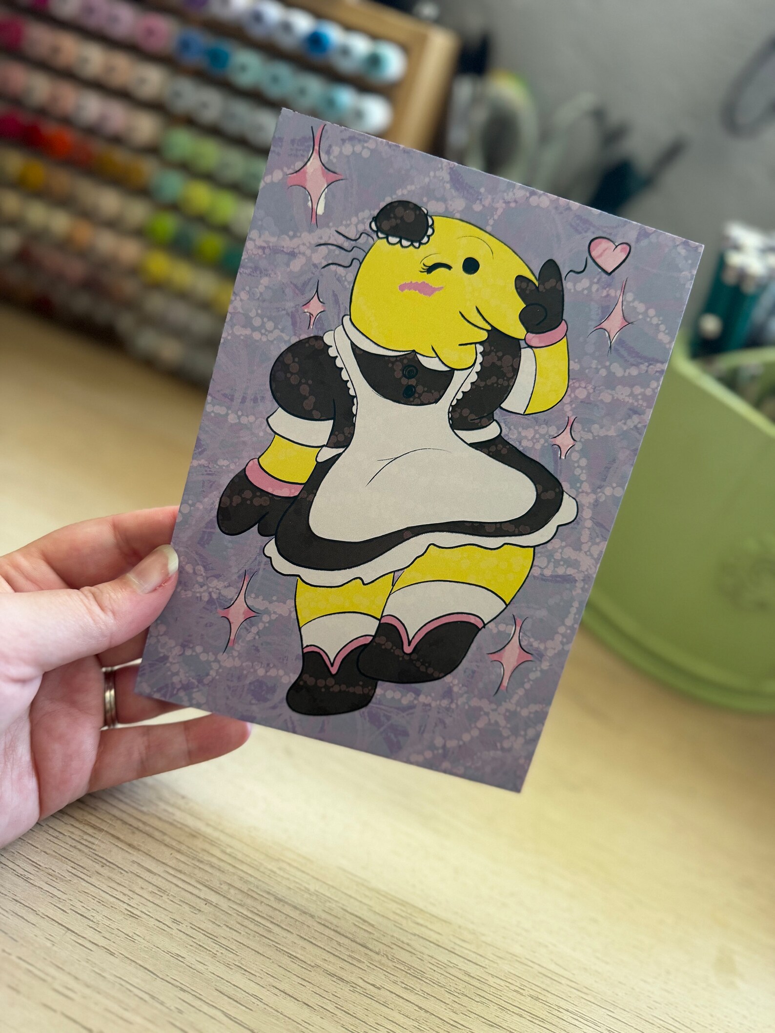 Magical Maid Print - Etsy