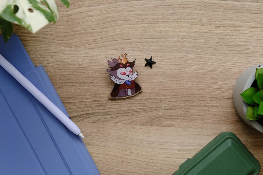 Stolas Chibi Helluva Boss Pin 2.5 - Etsy