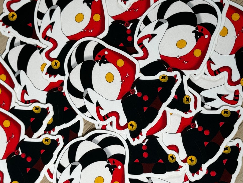 Blitzo Helluva Boss Vinyl Sticker 2.5 - Etsy