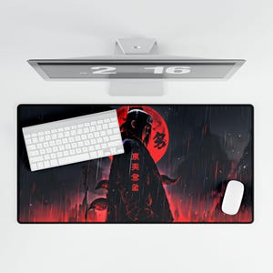 Itachi Uchiha Desk Mat | Anime Mouse Pad | Japanese Gaming Mousepad ...