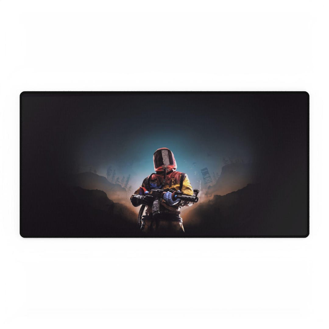 Rust Game Inspired Desk Mat | Gaming Mouse Pad | Rust Mouse Pad | Rust ...