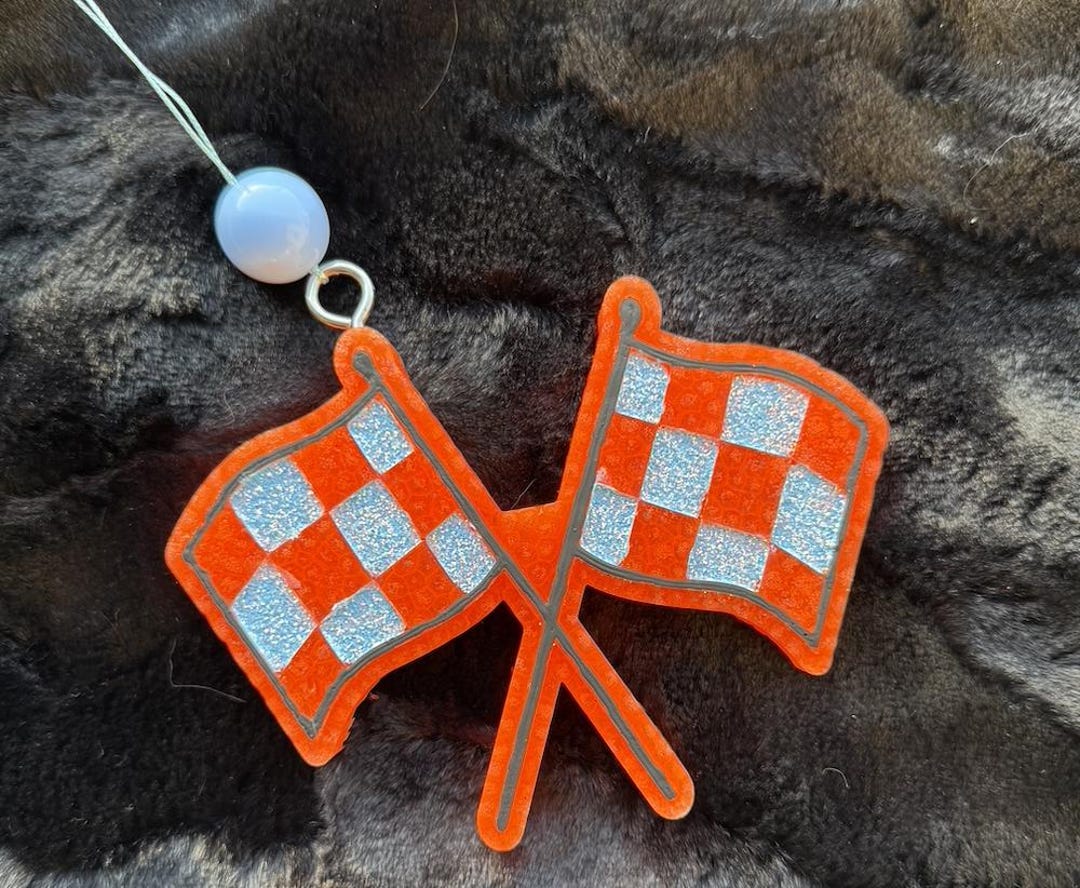 Checkered Flags Car Freshie - Etsy