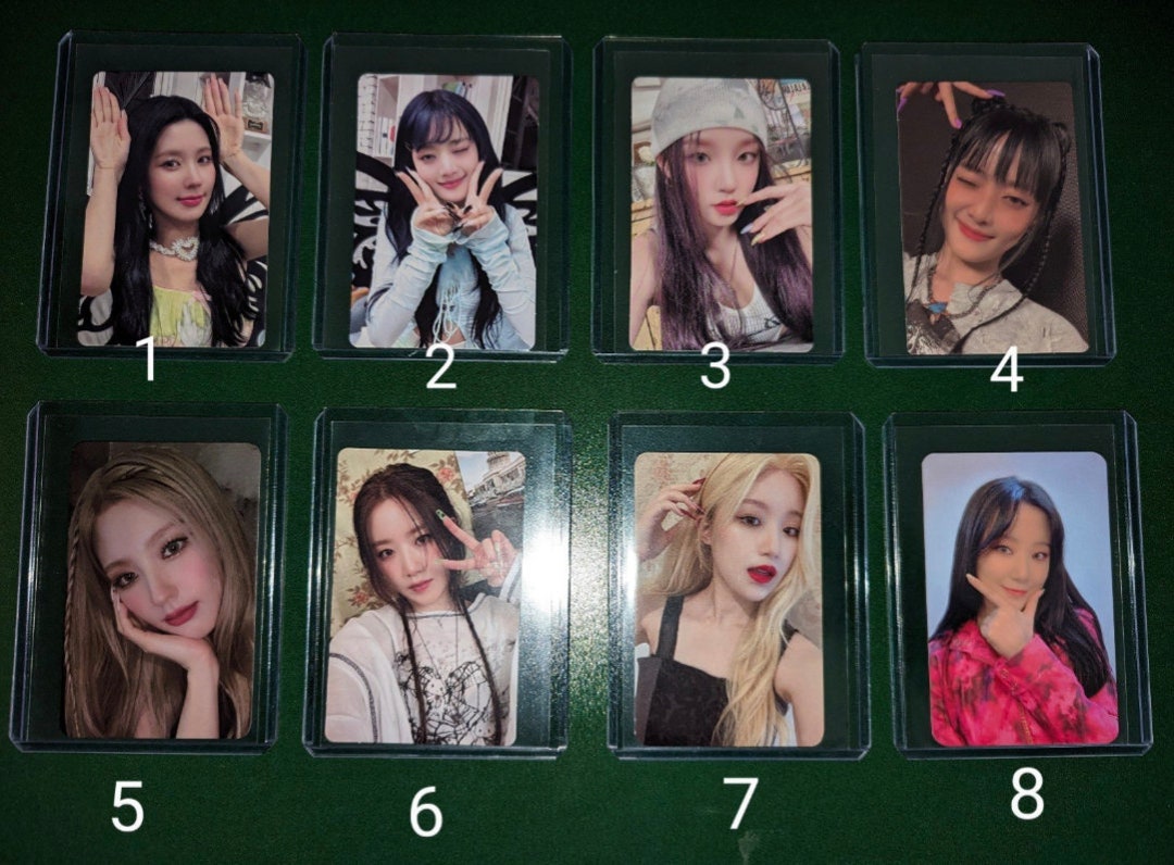 Official G-idle Photocards - Etsy