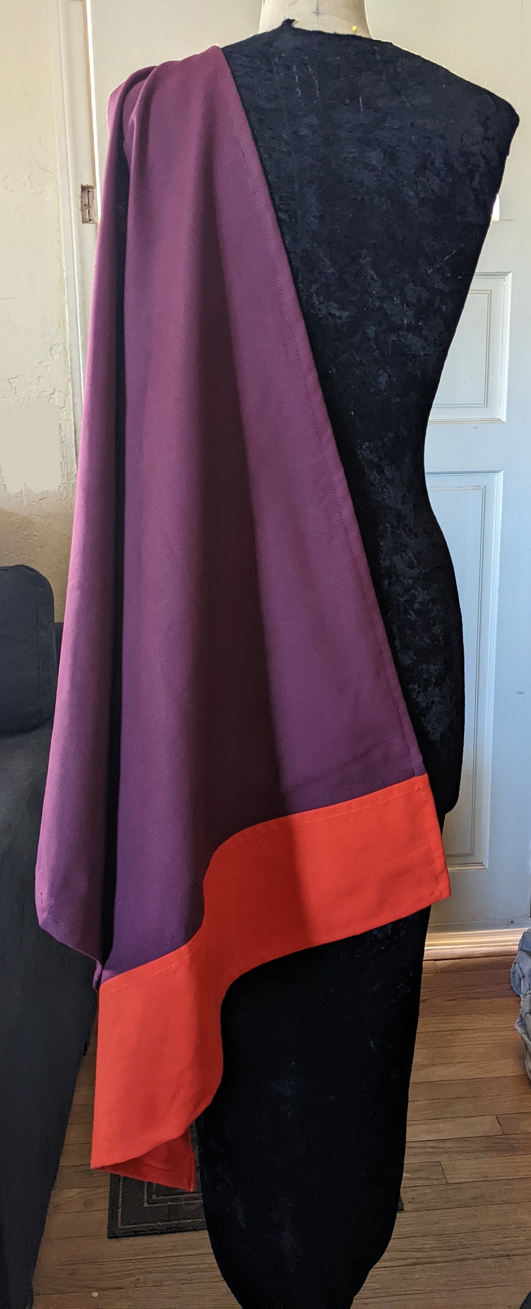 Two Tone Mandalorian Shoulder Cape - Etsy