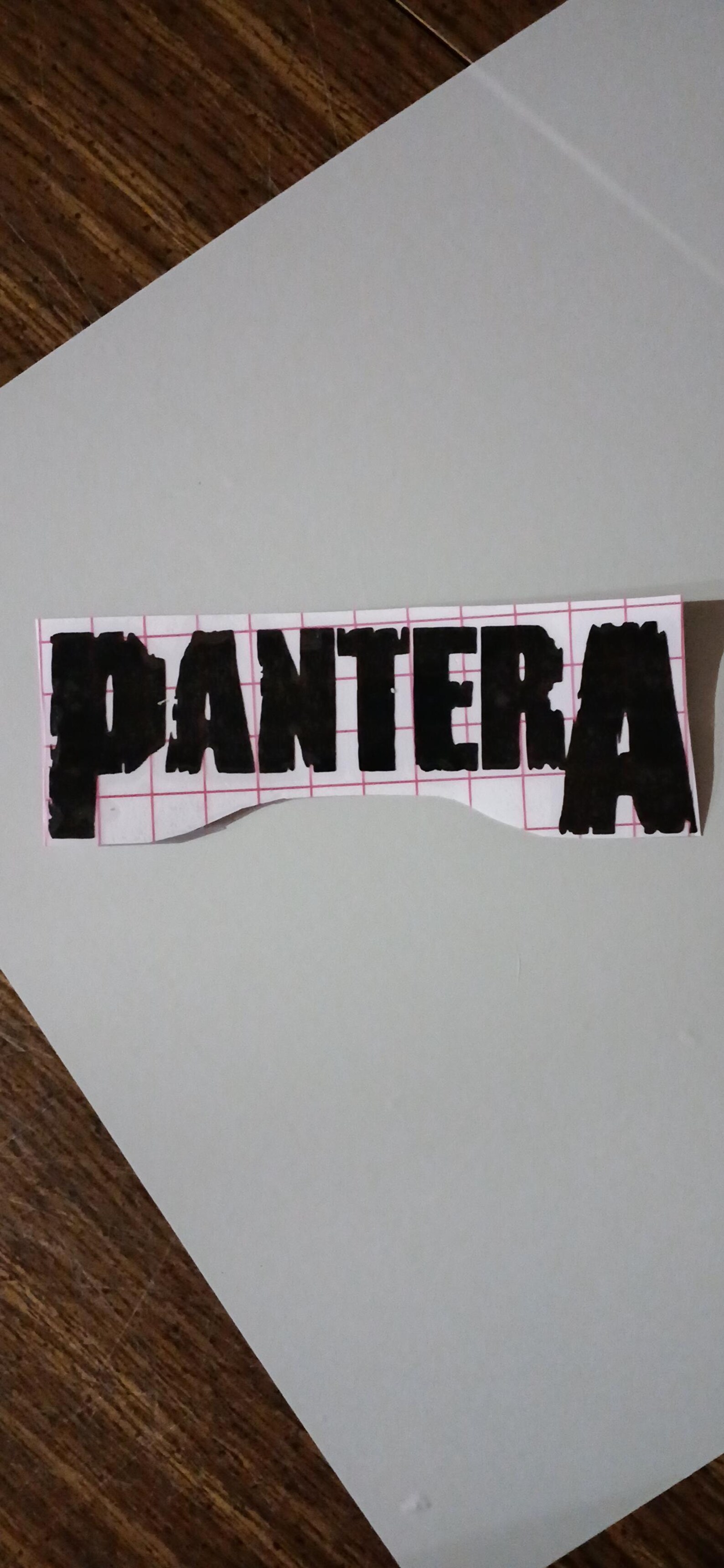 Pantera Premium Vinyl Decal. Rock, Heavy Metal, Vinnie, Dimebag ...