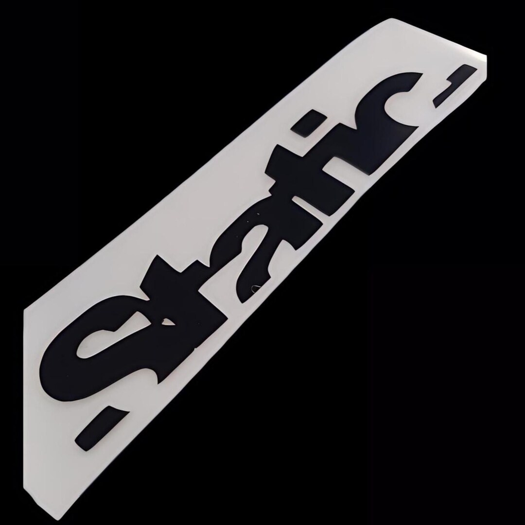 Static JDM Premium Vinyl Decal. Slammed, Low, KDM, Car Scene, Foreign ...