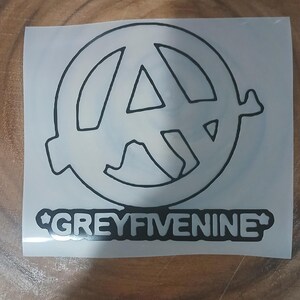 Suicideboys "grey Five Nine Anarchy" Vinyl Decal. Scrim, Ruby Da Cherry ...