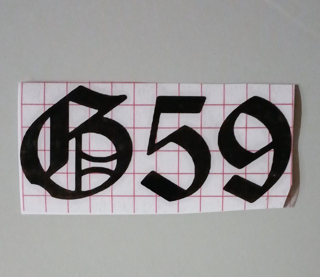 G59 DECAL Suicideboys, Greyfivenine, Music, Scrim, Ruby, Grey Day, New, Rap, Hip Hop, G59 ...