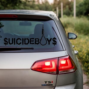 SUICIDEBOYS VINYL DECAL Noose, G59, Ruby Da Cherry, Scrim, Grey Five ...