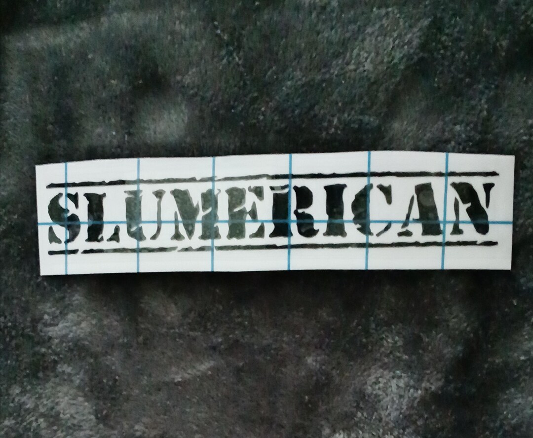 SLUMERICAN Premium Decal . Yelawolf, Music, Rap, Billy Crystal, - Etsy