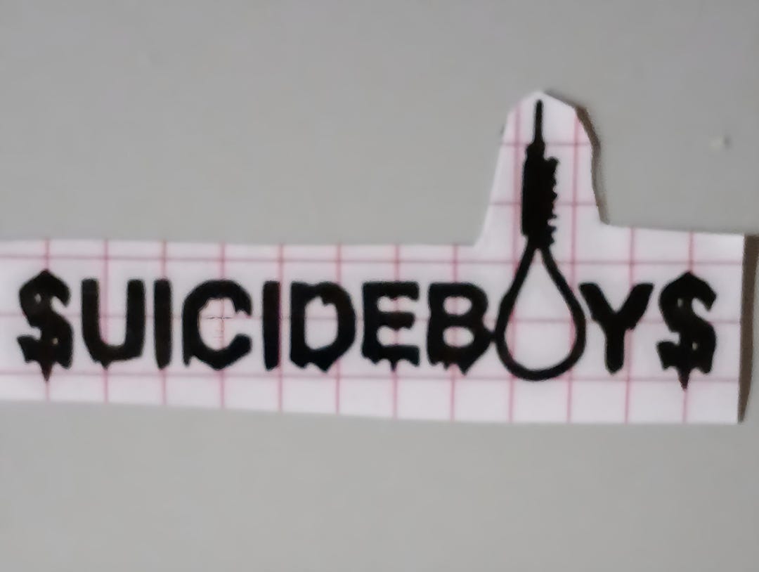 SUICIDEBOYS VINYL DECAL Noose, G59, Ruby Da Cherry, Scrim, Grey Five ...