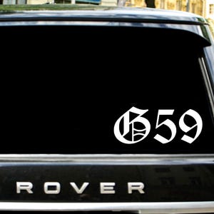 G59 DECAL Suicideboys, Greyfivenine, Music, Scrim, Ruby, Grey Day, New ...