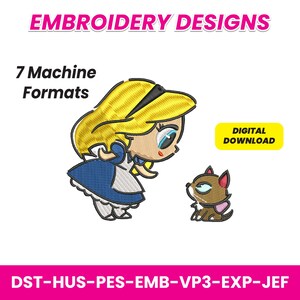 Kawaii Princess Embroidery Design Set (digital Download) - Etsy