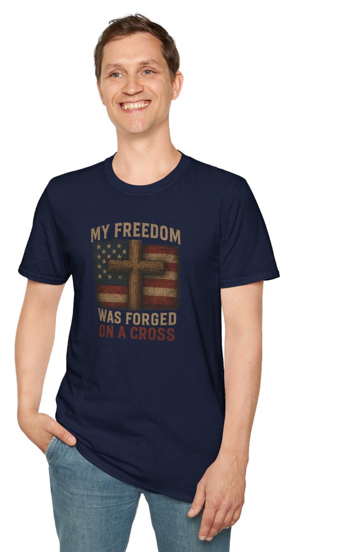 My Freedom Was Forged on a Cross-free Shipping-patriotic Christian ...