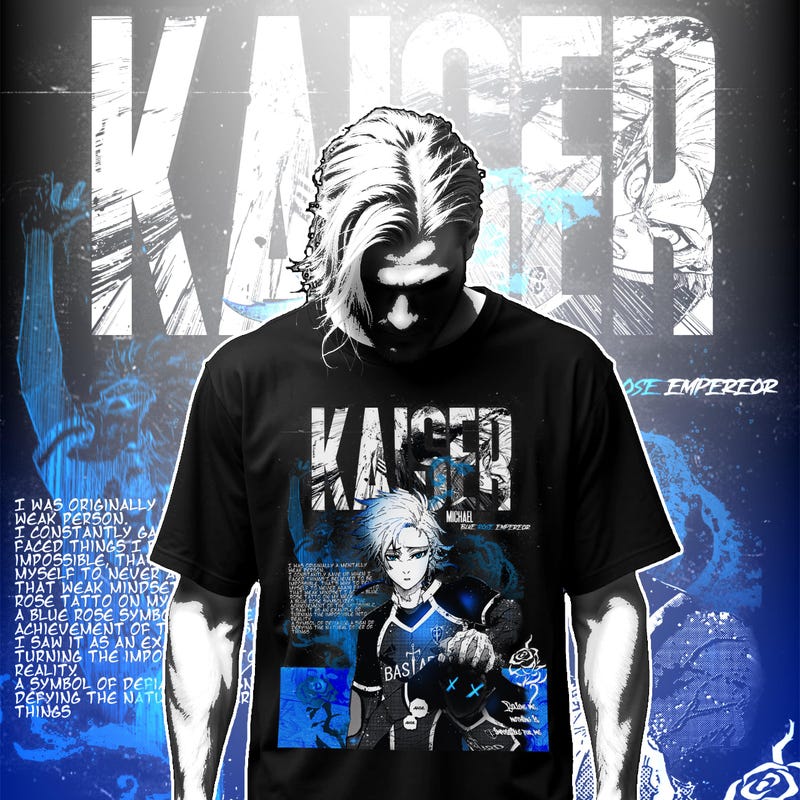 Blue Lock Jersey Kaiser - Etsy