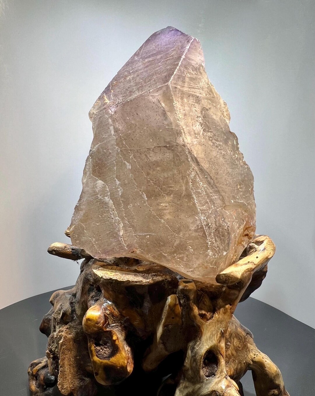 3.68kg Rare Big-sized Super 7, Raw Unpolished Clear Quartz Crystal ...