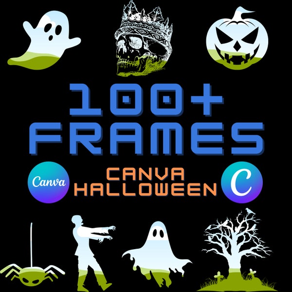 Halloween Frames - Etsy