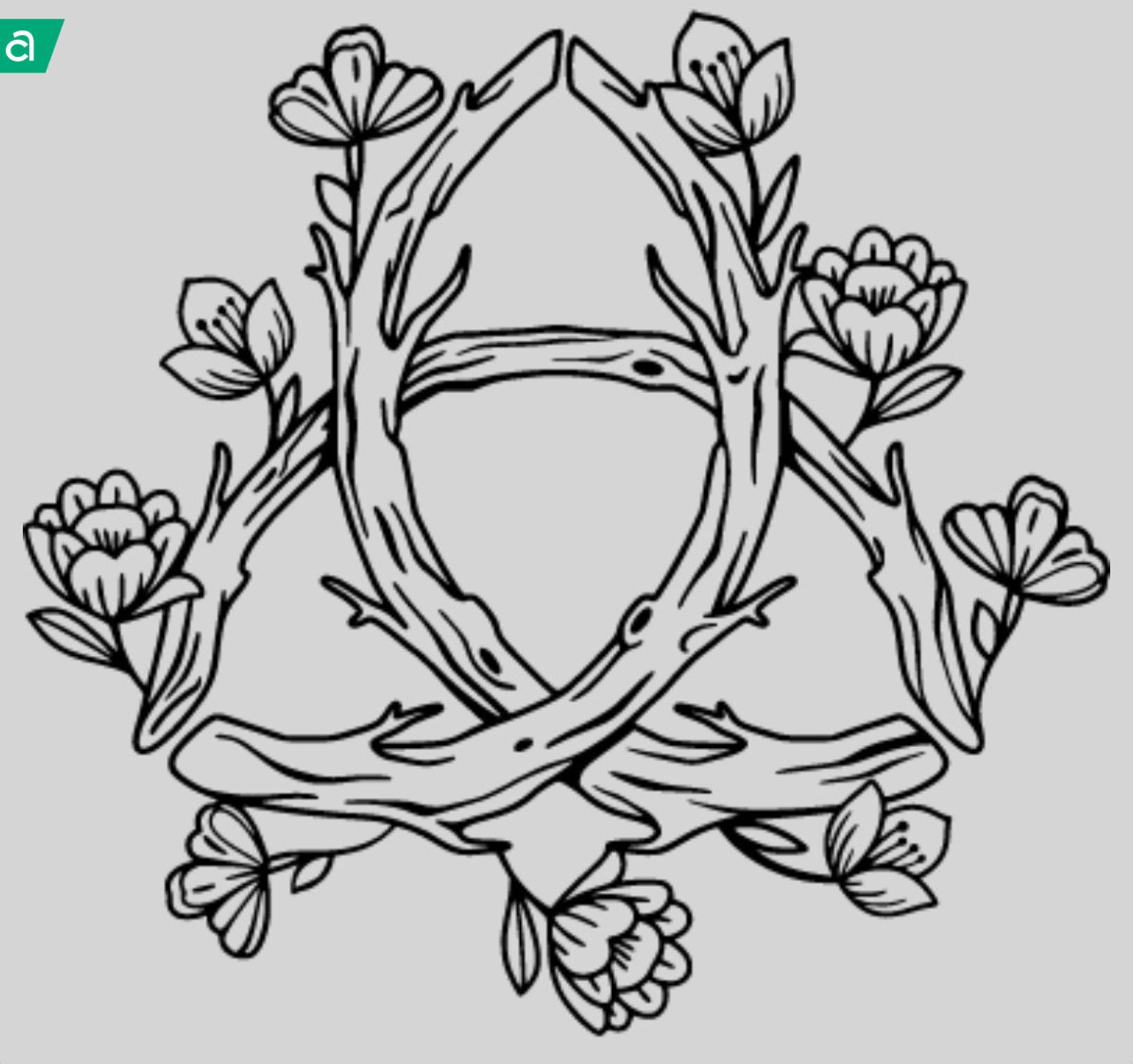 Trinity Knot Wall Decal - Etsy