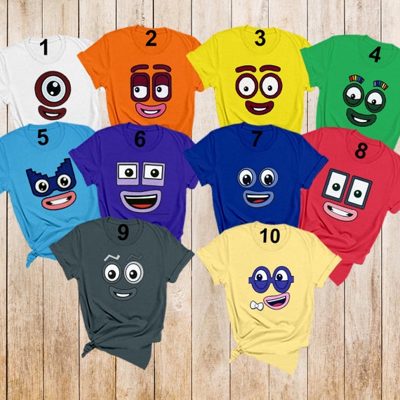 Numberblocks Costume Halloween Costume Birthday Costume - Etsy Hong Kong