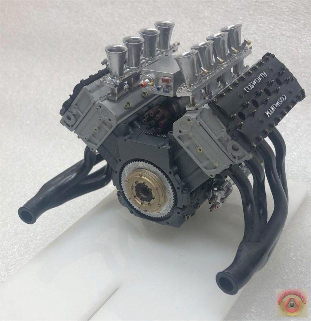 Ford Cosworth V8 DFV F1 Engine Resin Print UNPAINTED - Etsy
