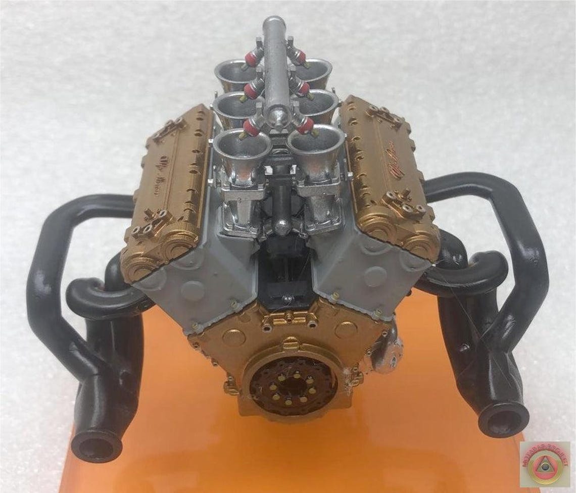 Alfa Romeo 155 V6 Busso Ti DTM Engine Resin UNPAINTED - Etsy