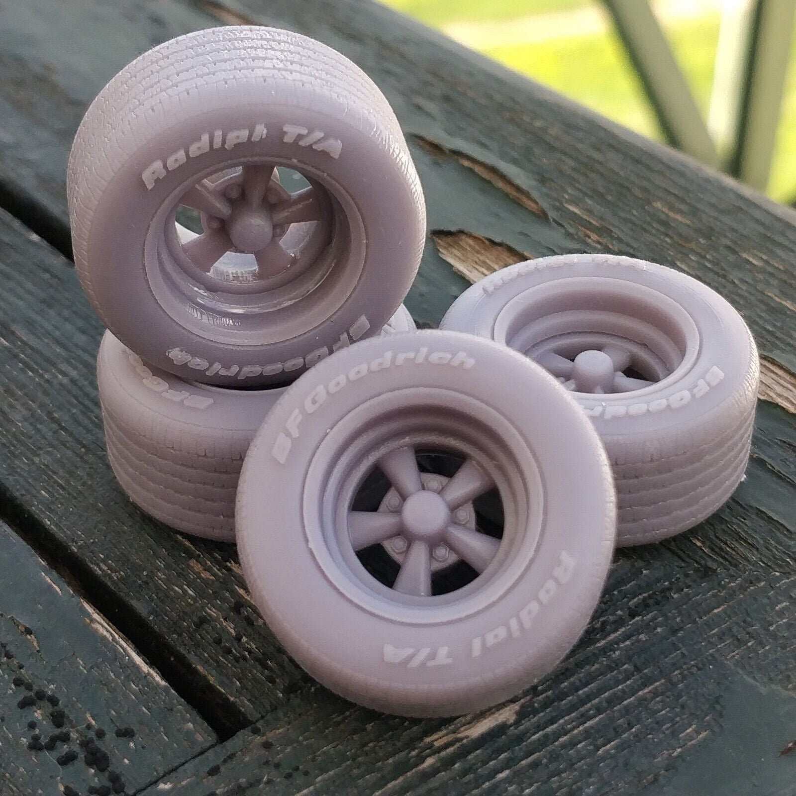 Cragar SS 15" Muscle Wheels With Radial TA Tires UNPAINTED - Etsy