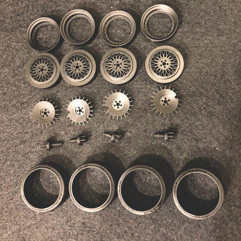 BBS Super RS Turbofan 18" Com Pneus Advan UNPAINTED - Etsy