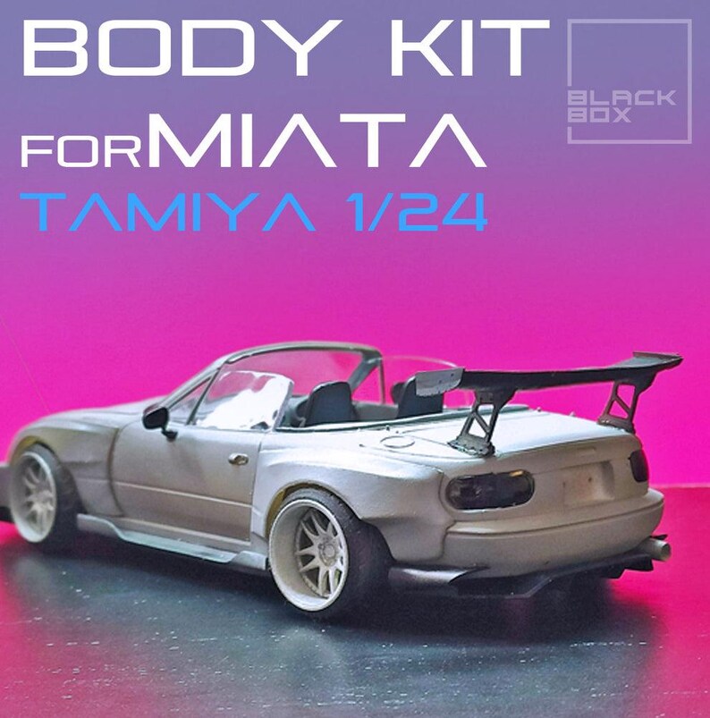 Mazda Miata MX-5 NA Widebody Kit for Tamiya UNPAINTED Resin - Etsy