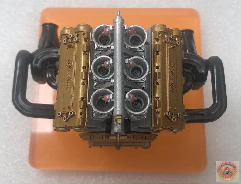 Alfa Romeo 155 V6 Busso Ti DTM Engine Resin UNPAINTED - Etsy