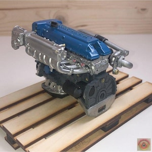 Toyota Supra 2JZ GTE Vvt-i Engine Resin UNPAINTED - Etsy