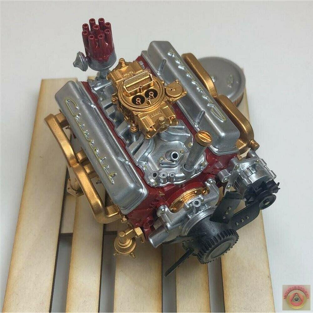 Chevrolet 327 Small Block V8 Engine Resin Print UNPAINTED - Etsy