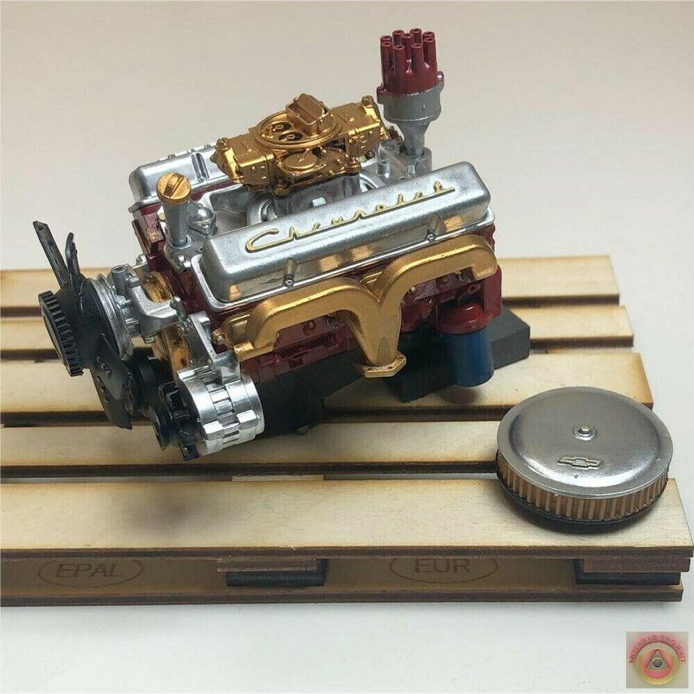 Chevrolet 327 Small Block V8 Engine Resin Print UNPAINTED - Etsy